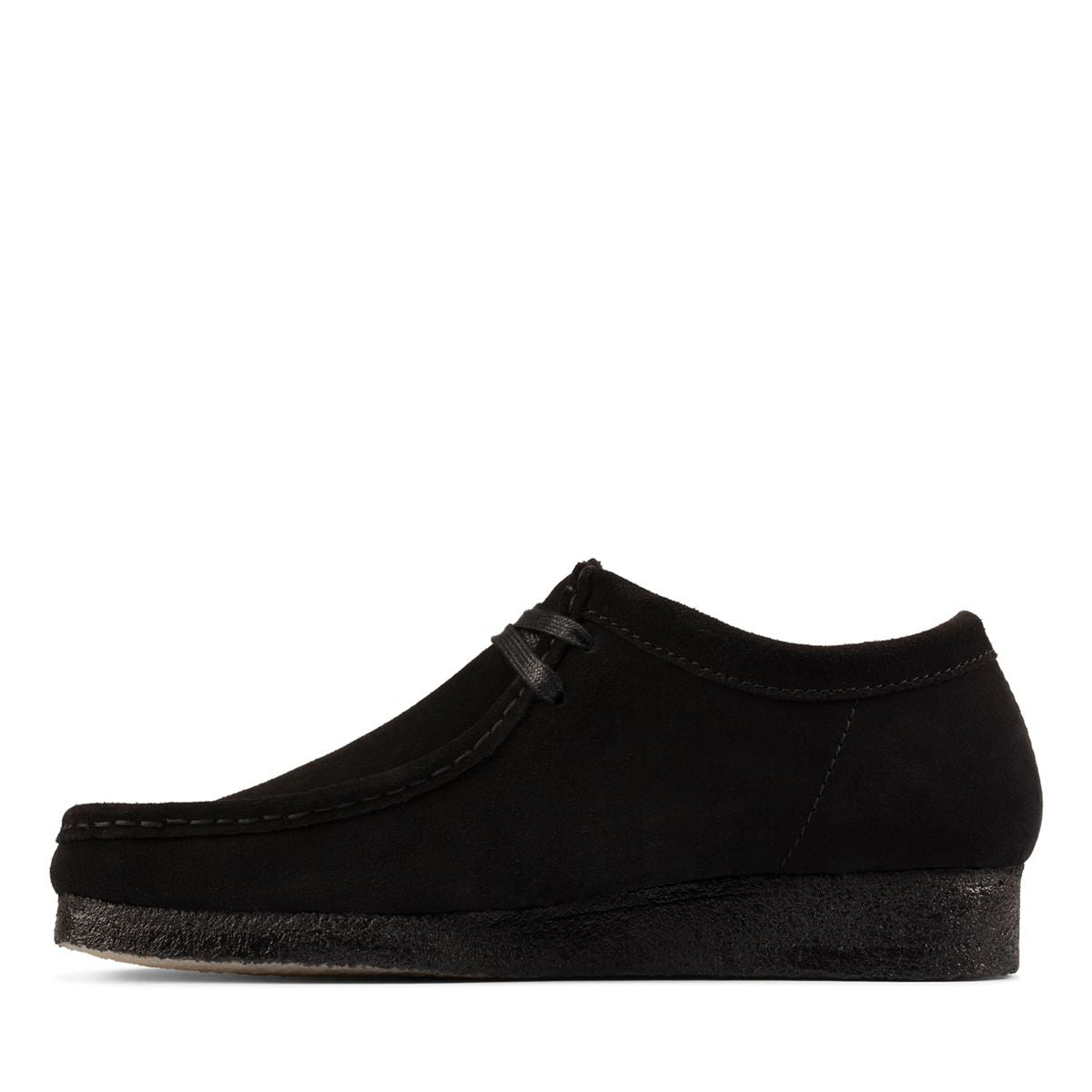 CLARKS MEN'S ORIGINAL WALLABEE LOW CUT BLACK SUEDE - MADE IN VIETNAM ...